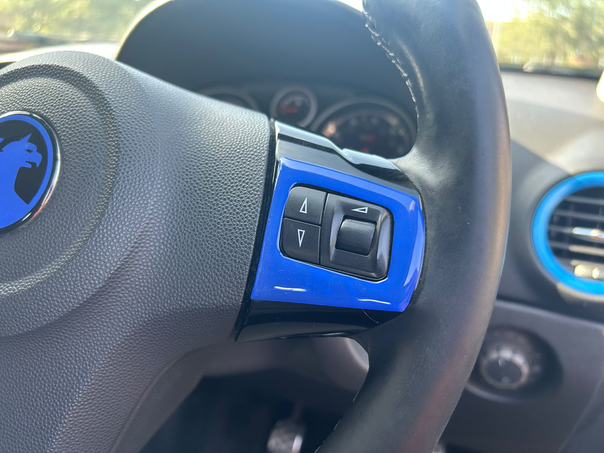 VAUXHALL CORSA D VXR STEERING WHEEL CONTROL GELS - SET OF 2 | UnityStickers